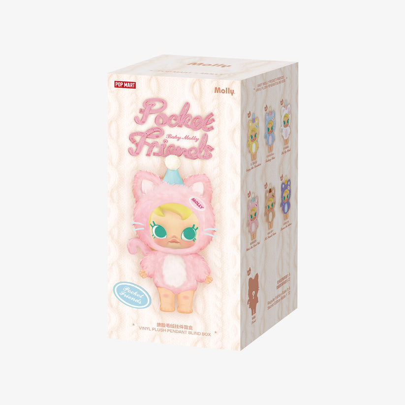 【Sale】Baby Molly Pocket Friends Series-Vinyl Plush Pendant Blind Box ...