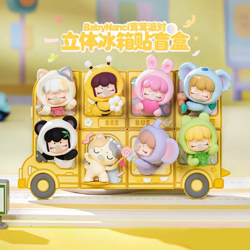 Baby Nanci Fluffy Party Fridge Magnet Series Blind Box【Rolife】 – Toybeta